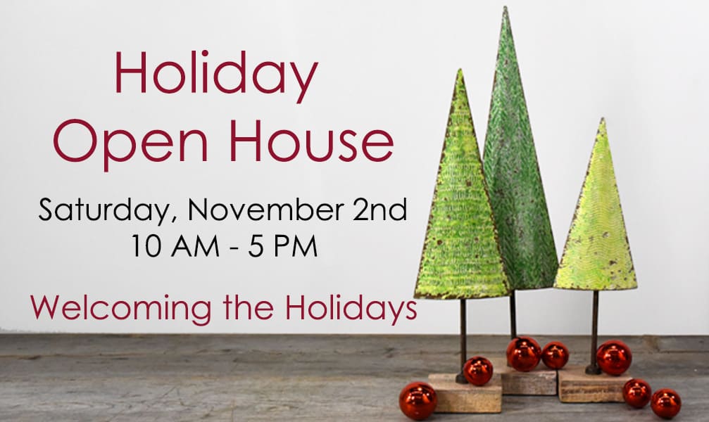 It’s Time for Our Annual HOLIDAY OPEN HOUSE! - Ah Sam Floral Co.